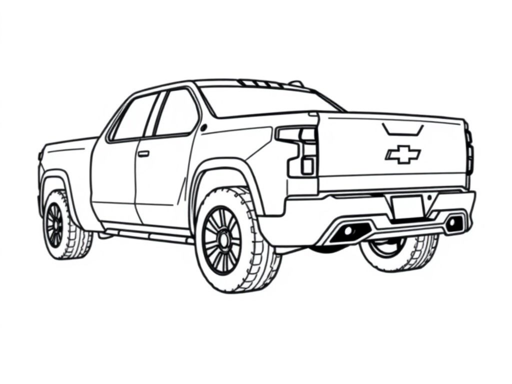 Free Printable Truck Coloring Pages for All Ages