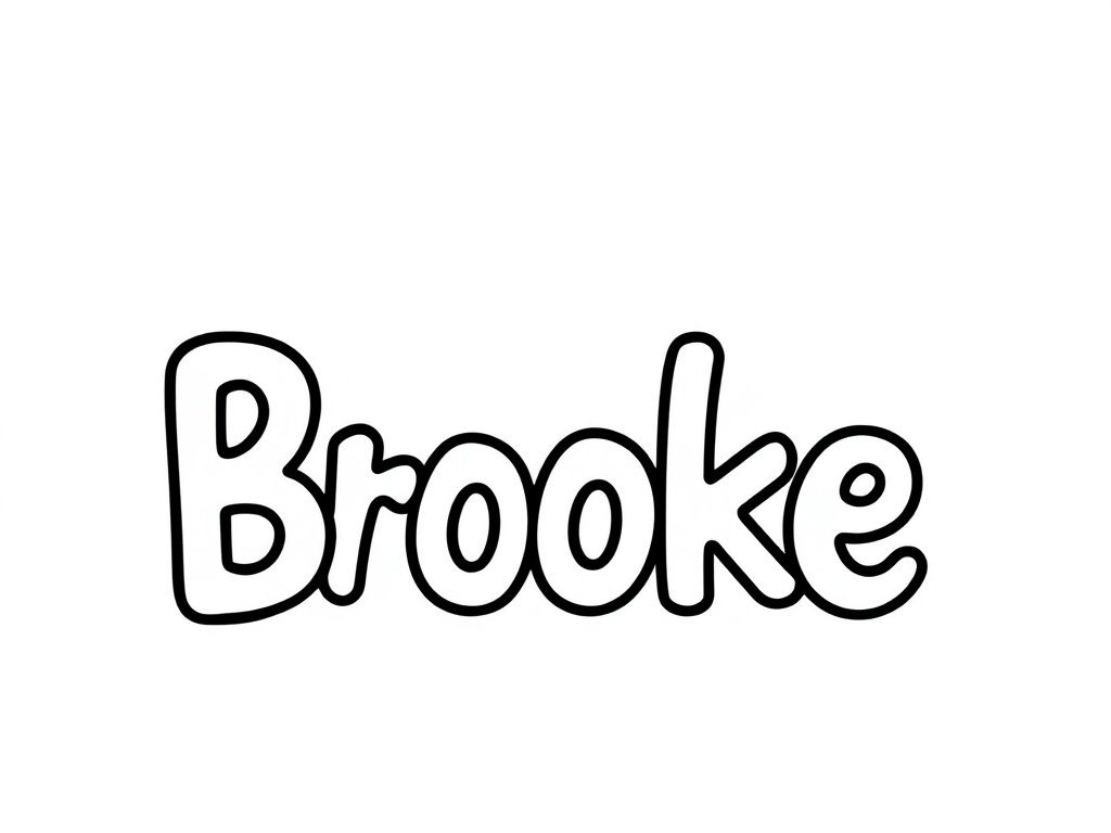 Name Coloring Page for Kids - Free Printable Coloring Page