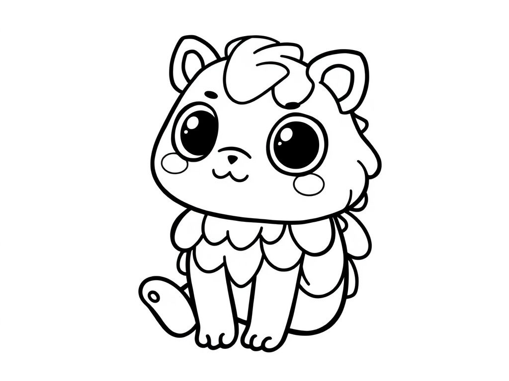 Wolf in Forest Coloring Page - Free Printable Coloring Page