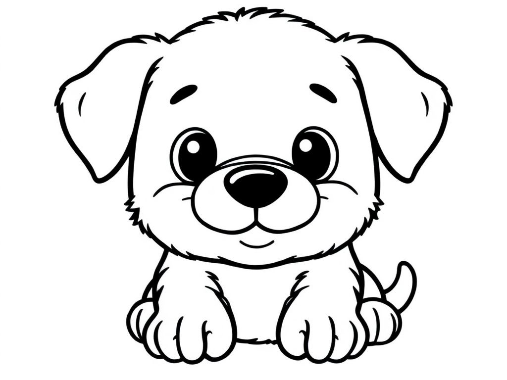 Free Printable Dog Coloring Pages for All Ages