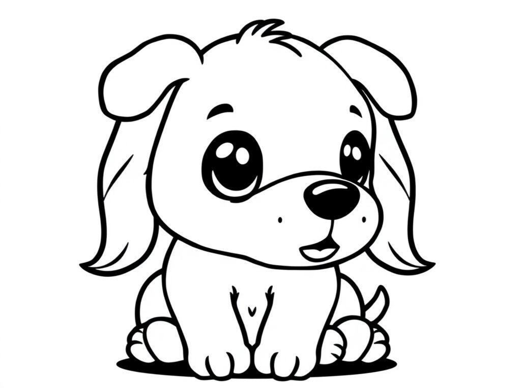Free Printable Dog Coloring Pages for All Ages