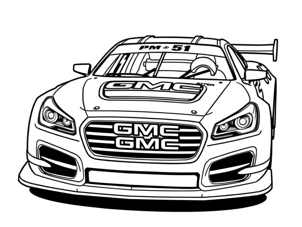 Free Printable Car Coloring Pages for All Ages