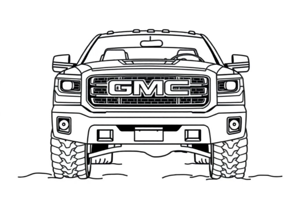 Free Printable Truck Coloring Pages for All Ages