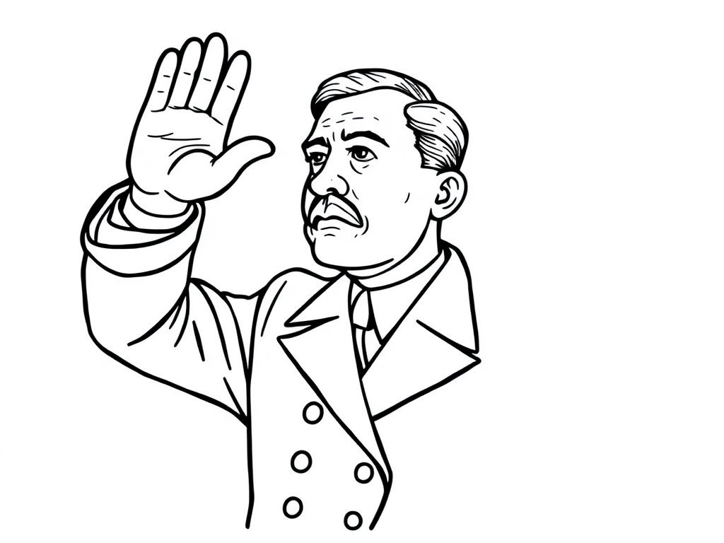 Lenin Coloring Page - Free Printable Coloring Page