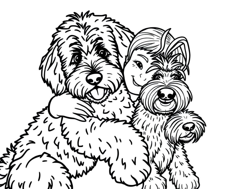Free Printable Dog Coloring Pages for All Ages