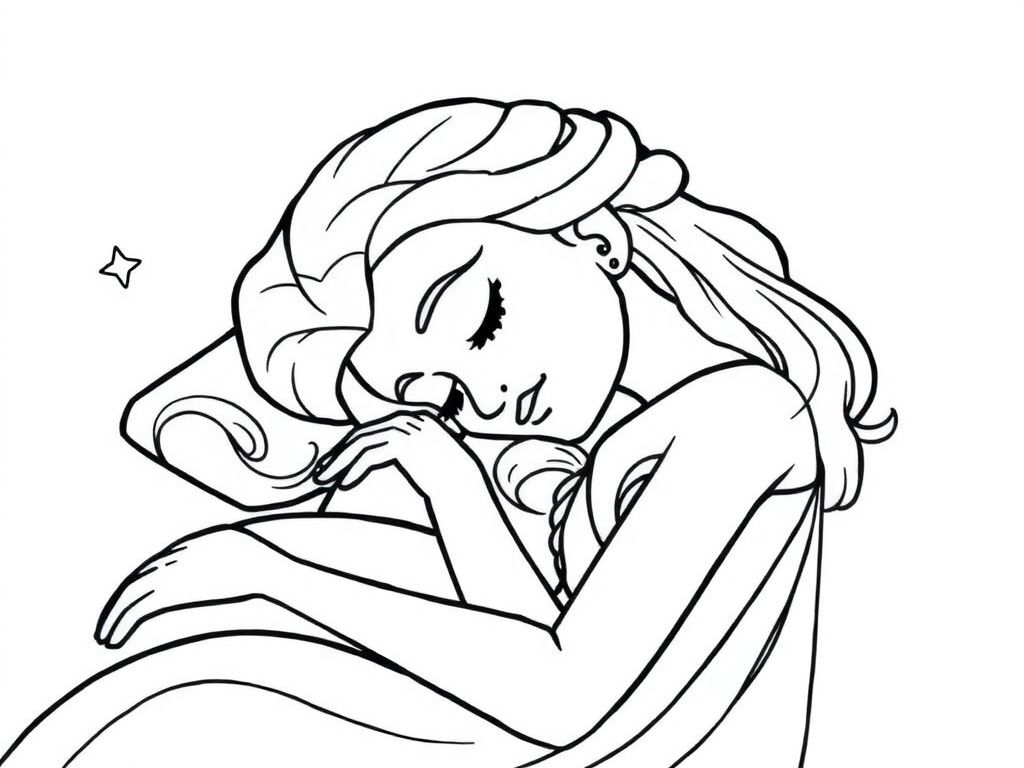Pregnant Princess and Knight Coloring Page - Free Printable Coloring Page