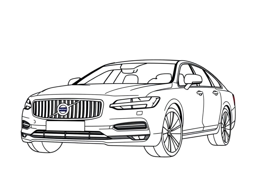 Free Printable Car Coloring Pages for All Ages
