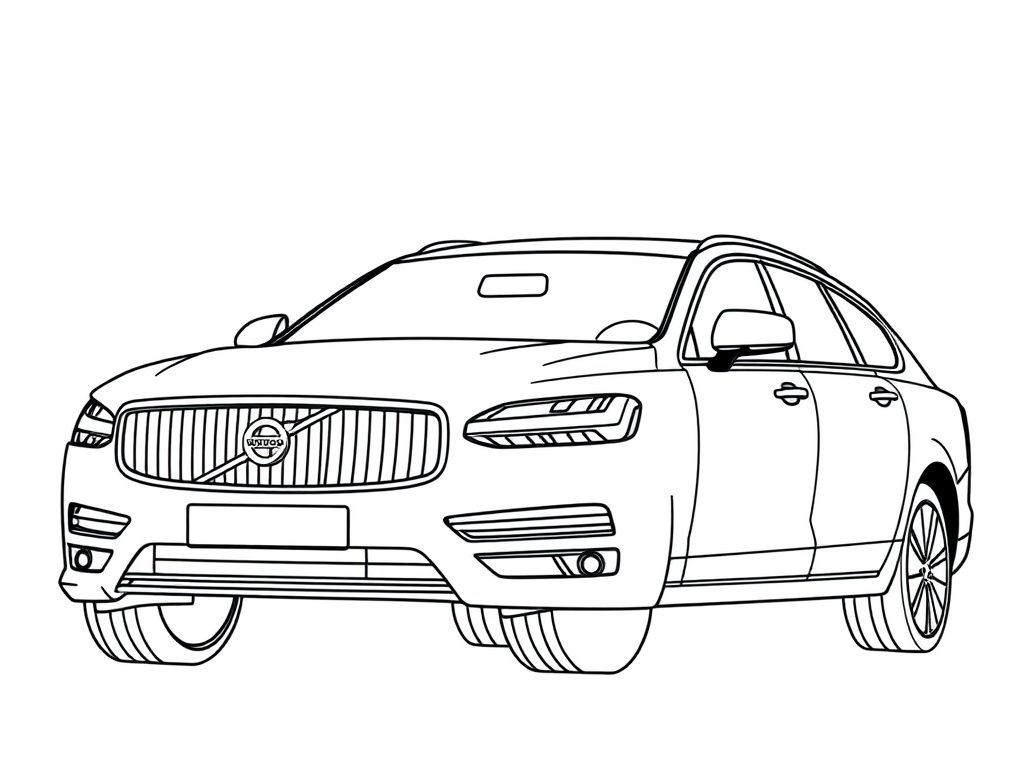 Free Printable Car Coloring Pages for All Ages