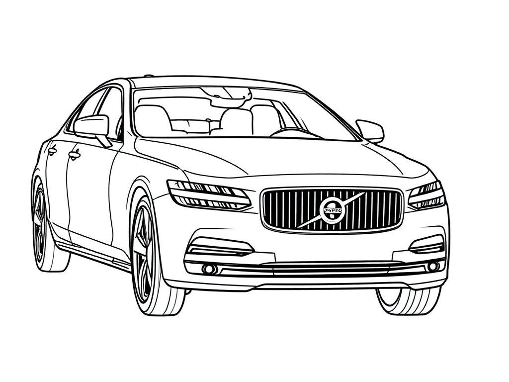 Free Printable Car Coloring Pages for All Ages