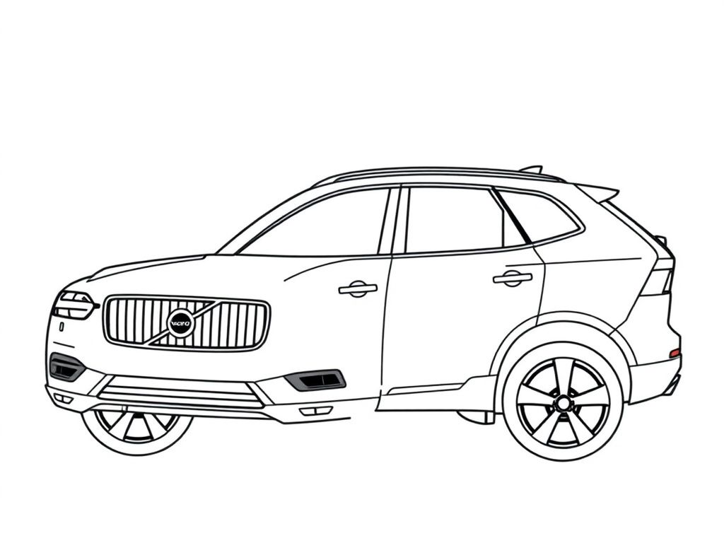 Free Printable Car Coloring Pages for All Ages