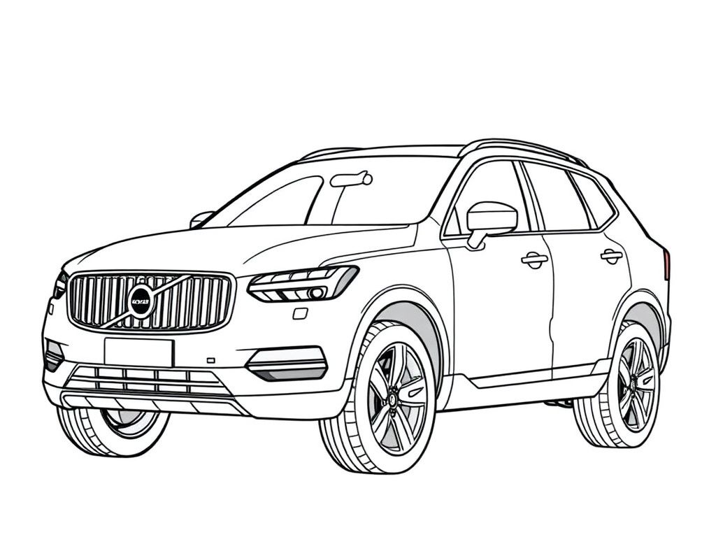 Free Printable Car Coloring Pages for All Ages