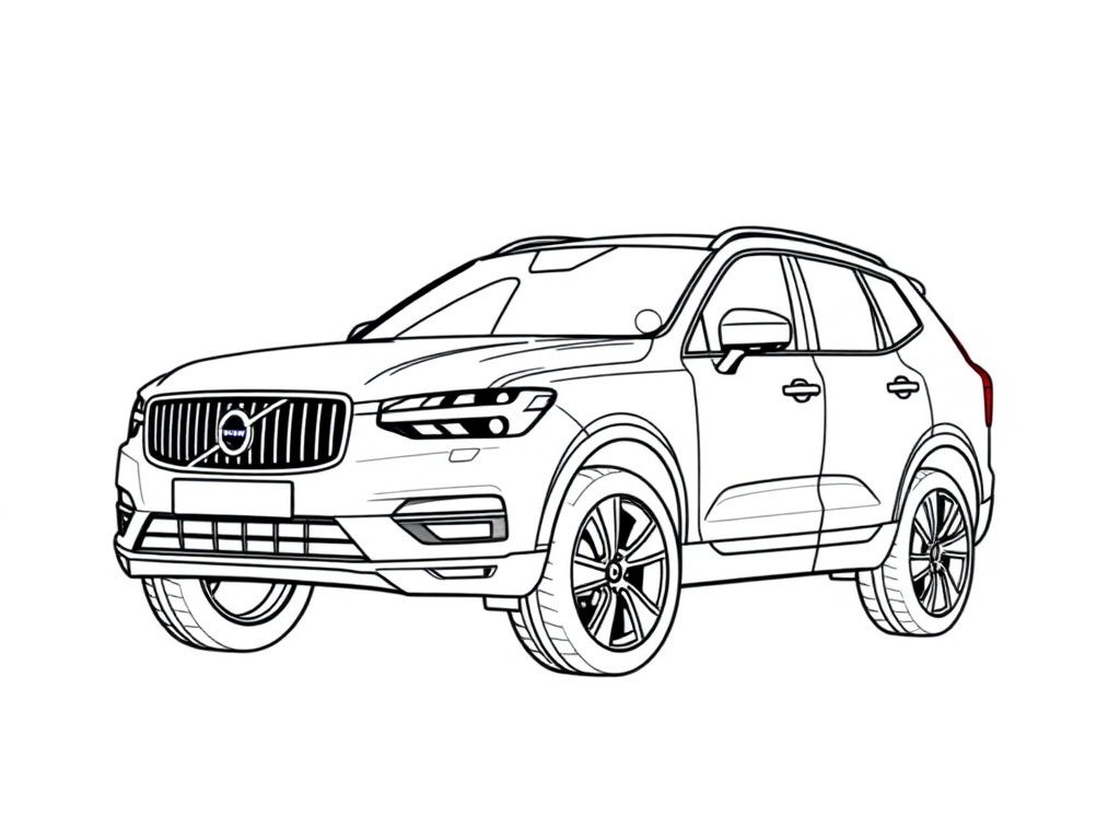 Free Printable Car Coloring Pages for All Ages