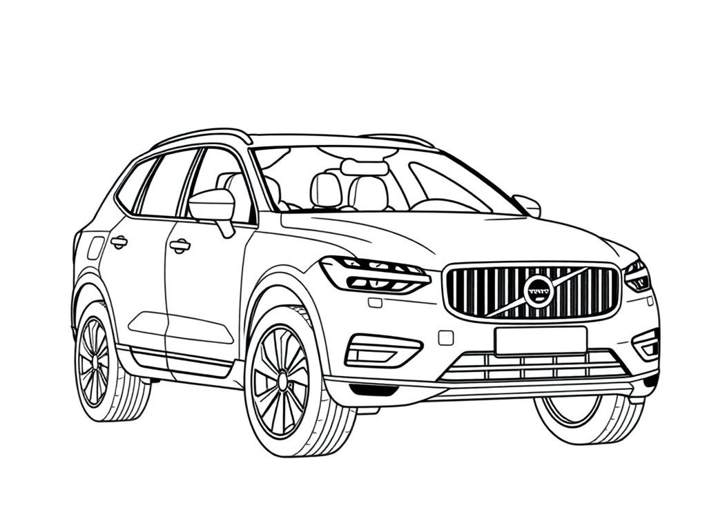 Free Printable Car Coloring Pages for All Ages